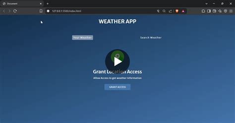 Webdevelopment Javascript Opensource Weatherapp