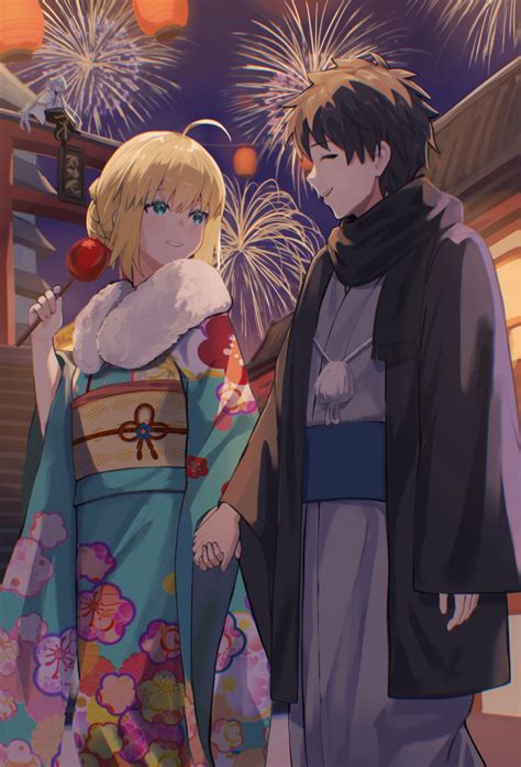 Artoria Pendragon And Fujimaru Ritsuka Fate And 1 More Drawn By