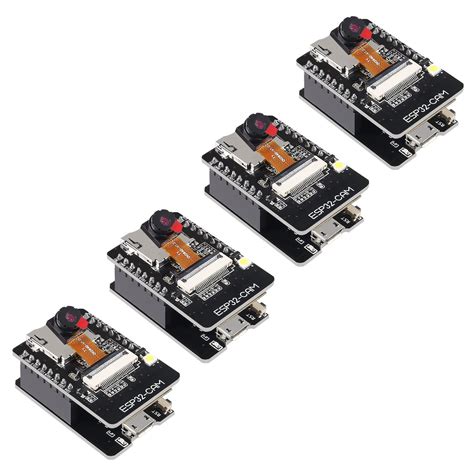 getuscart dorhea 4 set esp32 cam wifi bluetooth development board with