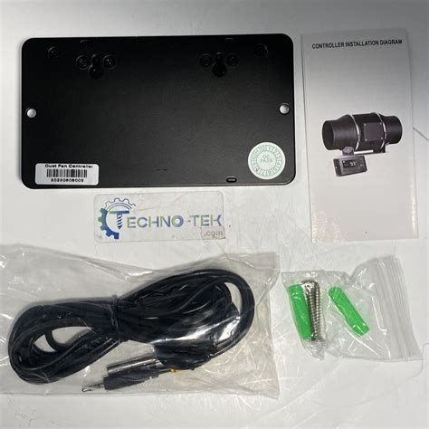 Duct Fan Controller Including Sensor And Mounting Screws