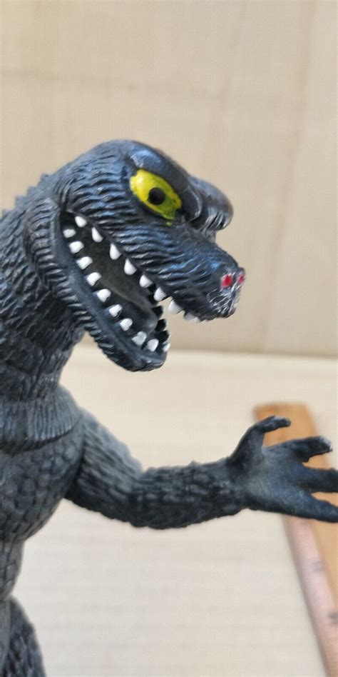 Bootleg Godzilla 1980s Ko 9inch Articulated Figure Rare Yellow Eyes