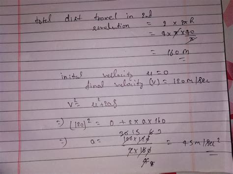 he 1 25 m s 32 a particle starts moving along a circle of radius m