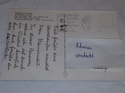 R 440 Ansichtskarte Postkarte Berghof Am Paradies Oberstaufen Berg