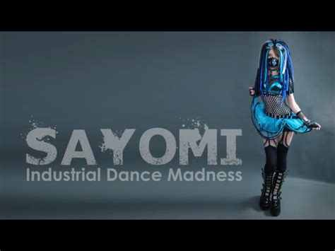 Sayomi Industrial Dance Madness Blue Outfit Cyber Gothic Photo