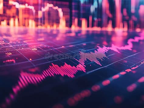 3d Stock Performance Graph With Sharp Contrast And Layers Stock Illustration Illustration Of