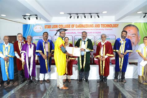 Convocation 2022 Star Lion College Of Engineering And Technology