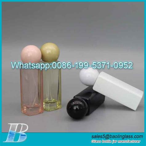 30ml Clear Glass Rectangular Perfume Bottle Manufacturer