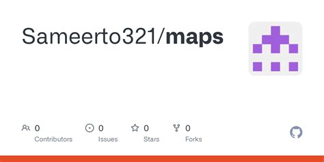 Github Sameerto321maps