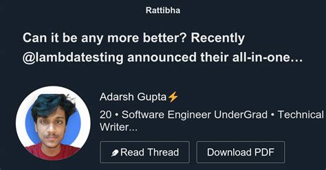 Can It Be Any More Better Recently Lambdatesting Announced Their All