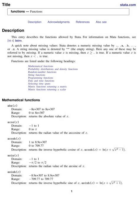 Pdf Description Data Analysis And Statistical Software Stata