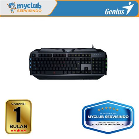 Jual Genius Scorpion K5 BK Gaming Keyboard Jakarta Pusat Myclub