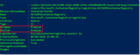 Create An Azure Container Registry Using Powershell 4sysops