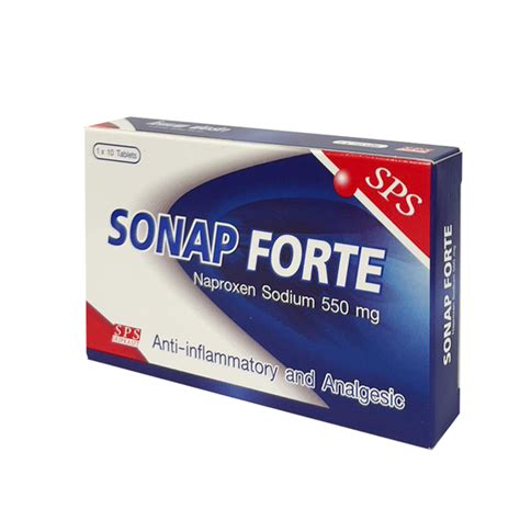 Sonap Forte 550mg Sps Box10s Buymed Thailand ซื้อยาที่บายเมดถูกกว่า