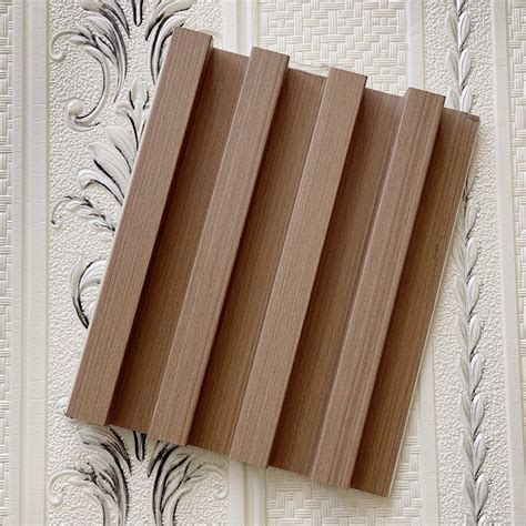 Jual 15meter X 16 Cm Wood Panel Wpc Wall Panel Pvc Kisi Kisi