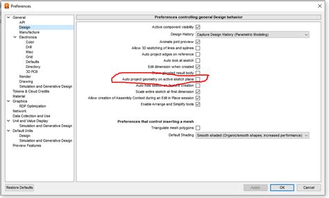 Solved Sketch Outlines From Create Sketch Command Not Visible