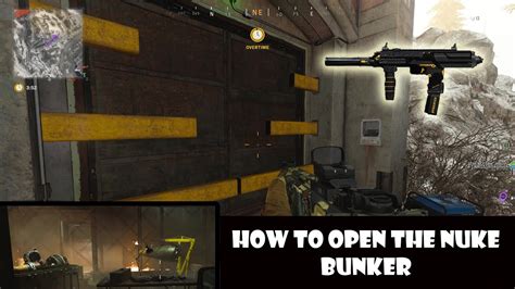 Cod Warzone How To Unlock The Secret Mp7 And Nuke Bunker Youtube