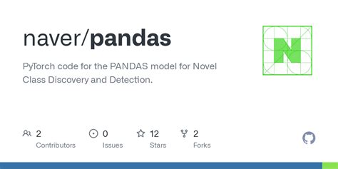 Github Naverpandas Pytorch Code For The Pandas Model For Novel Class Discovery And Detection