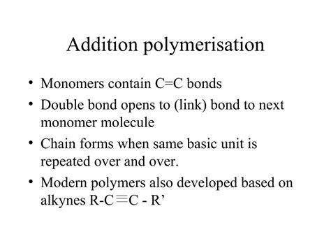 The Structure And Properties Of Polymers PPT