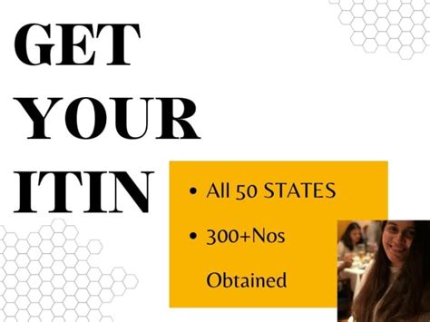 Get Your Itin Individual Tax Number From Irs By Shailee23 Fiverr