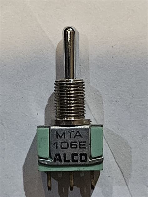 Retekt Alco 106e Micro Toggle Switch 6a 125v 3a 250v Shop