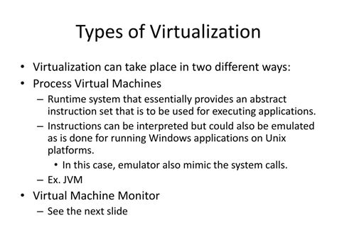 ppt distributed operating systems virtualization server design