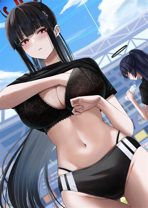 Rio Adjusting Her Bra R Riotsukatsuki