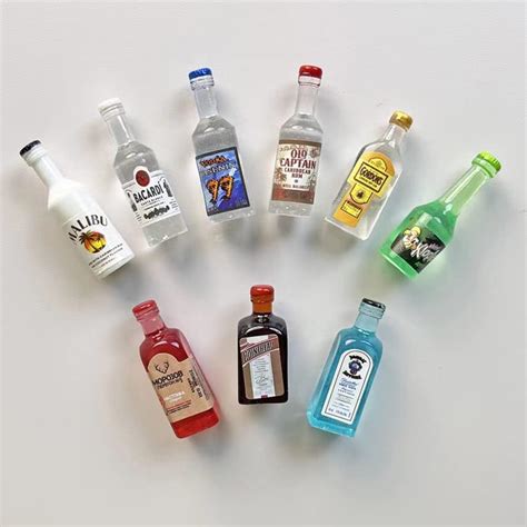 Amazon JOELEW 90pcs Miniature Mini Liquor Bottles Decorations