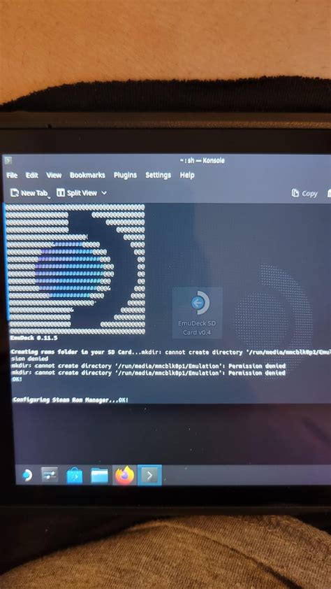 emudeck installation issues emulation folder not creating due to