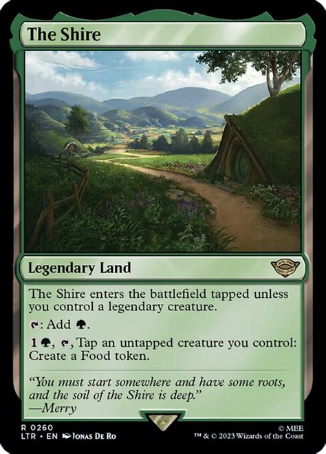 The Lord Of The Rings Tales Of Middle Earth Ltr Card Gallery