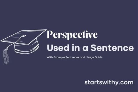 Perspective In A Sentence Examples 21 Ways To Use Perspective