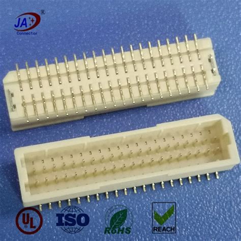 Jst Sh1 0 1 0mm Pitch Smt Vertical Wafer 2 40p Pin Header Pcb