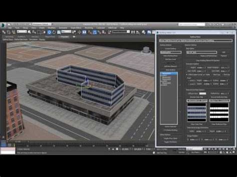 Ds Max Creating City Blocks Part Creating Buildings With Multiple Footprints