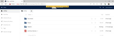 I Have Successfully Connected To An External Storage Via Webdav Protocol On A Web Page But I