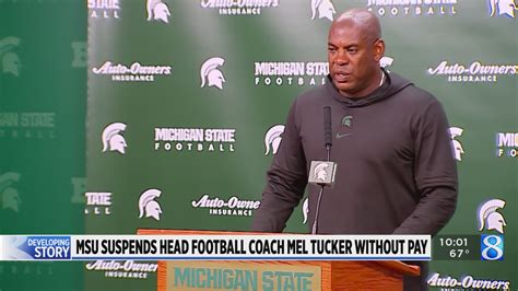 Msu Suspends Mel Tucker Nearly 10 Months After Sexual Harassment Claim