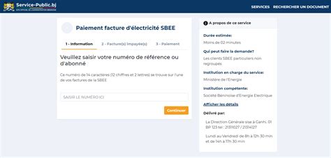 Sbee le paiement des factures désormais possible en ligne ORTB