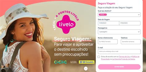 Ganhe 10 Pontos Livelo Por Real Gasto No Seguro Viagem Da Ciclic