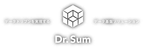 データドリブンを実現するデータ基盤ソリューション dr sum｜ウイングアーク1st