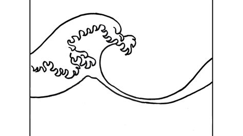 How To Draw A Wave Step By Step Hand Of Art