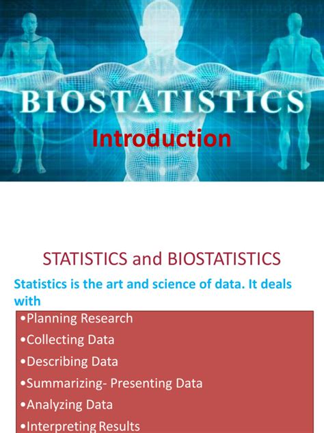 1 introduction to biostatistics pdf statistics data