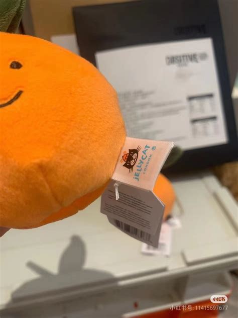 原英jELLYCAT橘子挂件柑橘挂饰玩偶钥匙扣毛绒玩具公仔礼物可爱 阿里巴巴