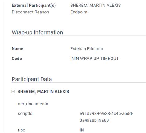 interactions programatically associated with an external contact are