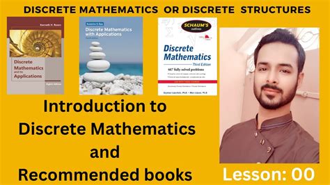 Lesson 00 Introduction To Discrete Mathematics Recommended Books For