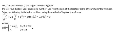 solved let p be the smallest q the largest nonzero digits