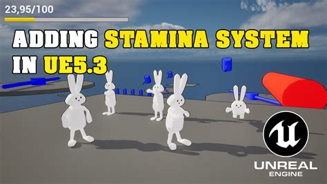 how to add stamina systems in your game with unreal engine 5 3 youtube