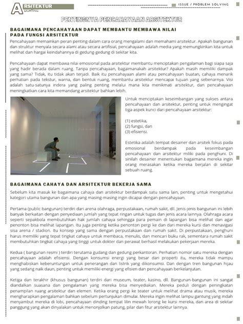 issue problem solving lighting pdf