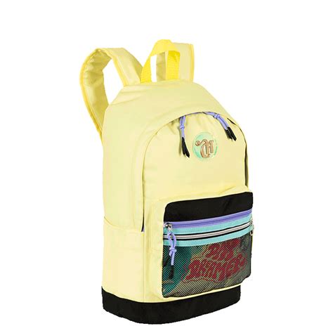 Mochila Grande Capricho Candy Popcorn Amarelo