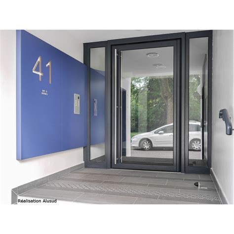 Porte D Entr E D Immeuble Gamme R Sidence Clart Cibox Portes De Hall