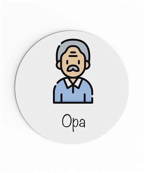 Magneetje Opa Plania