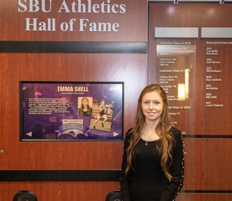 Shell Joins Her Twin Brother In Sbu Athletics Hall Of Fame