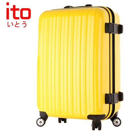 包邮正品itoいとうabspc铝框旅行箱拉杆箱行李箱包万向轮202428寸丸美子箱包专营店